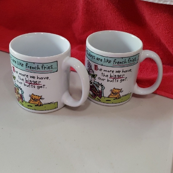 Other | Funny Cartoon Coffee Mugs | Poshmark